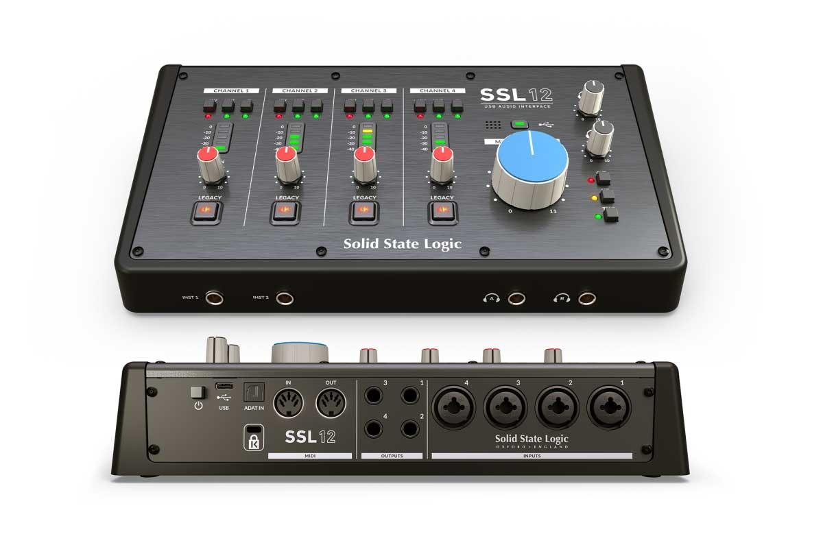 SSL 12, ahora con 4 previos, ADAT y convertidores de 32 bits | Hispasonic